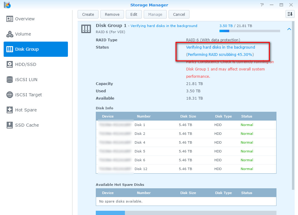 RAID Scrubbing / Data Scrubbing – I T 練肖喂